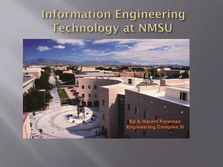 PPT - Information Engineering Technology at NMSU PowerPoint ...