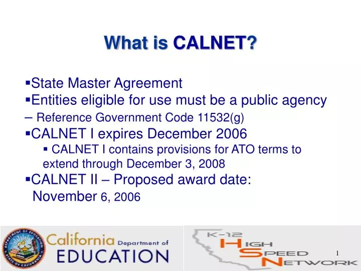 PPT - What is CALNET ? PowerPoint Presentation, free download - ID:5713661