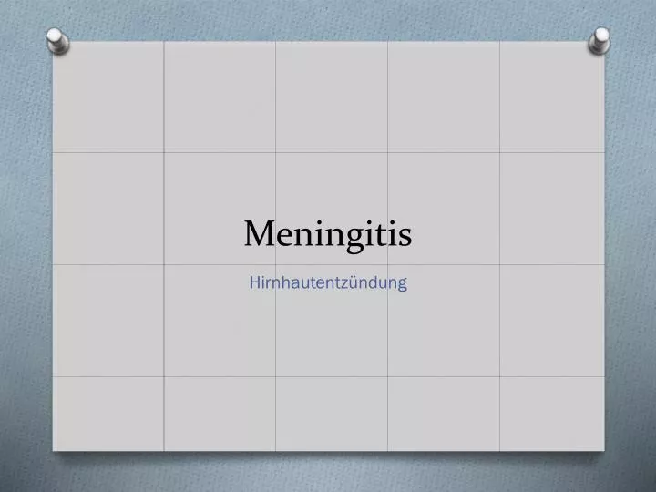 PPT - Meningitis PowerPoint Presentation, free download - ID:5714713