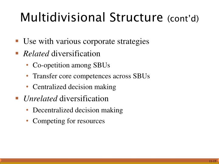 PPT - Chapter 11 Organizational Design: Structure, Culture, and Control ...