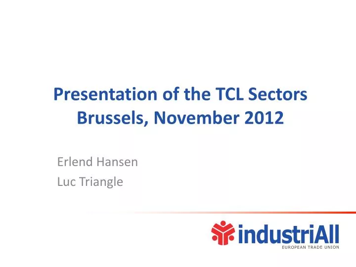 PPT - Erlend Hansen Luc Triangle PowerPoint Presentation, free download ...