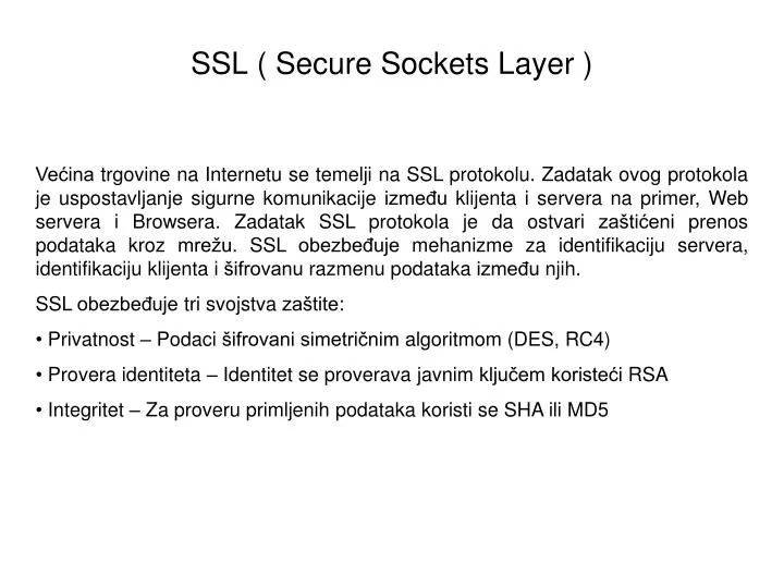 Ppt Ssl Secure Sockets Layer Powerpoint Presentation Free Download Id5715224