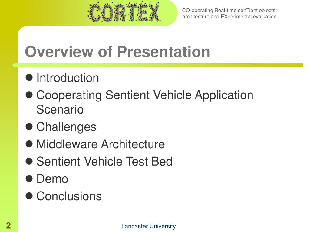 Ppt A Context Aware Middleware For Applications In Mobile Ad Hoc