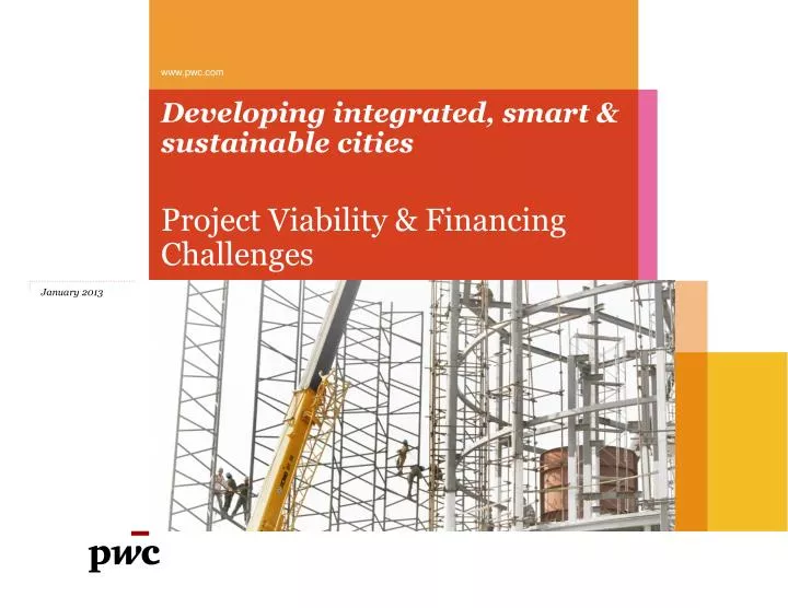 PPT - Developing integrated, smart & sustainable cities PowerPoint ...