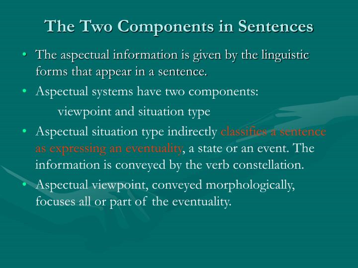 PPT - Time, Tense and Aspect PowerPoint Presentation - ID:5716620