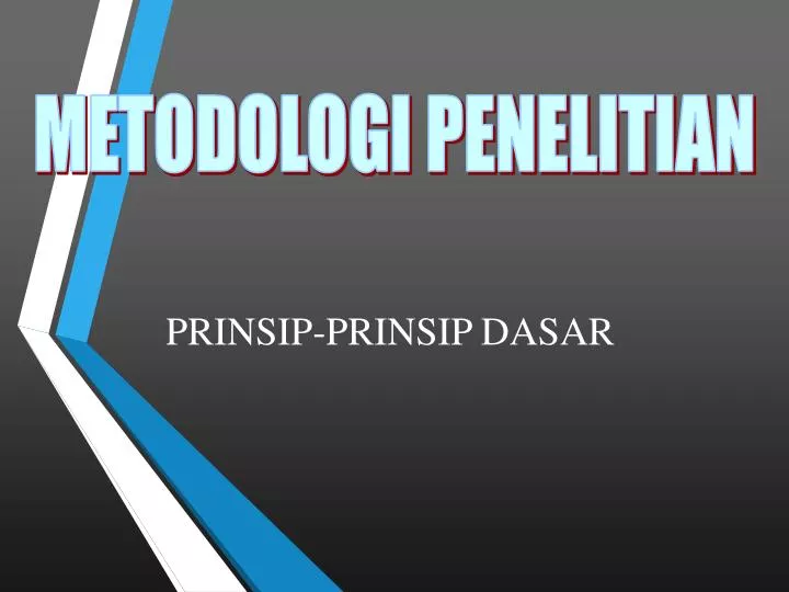 PPT - METODOLOGI PENELITIAN PowerPoint Presentation, free download - ID ...