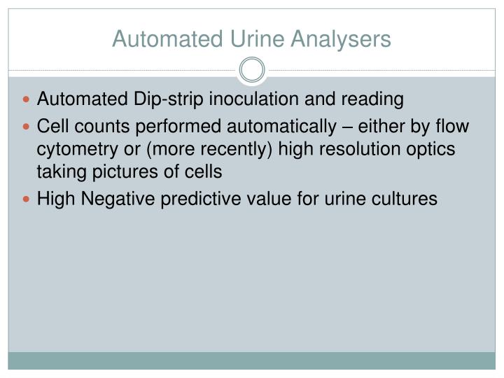 PPT - Automated methods in the Microbiology Lab-Issues and ...