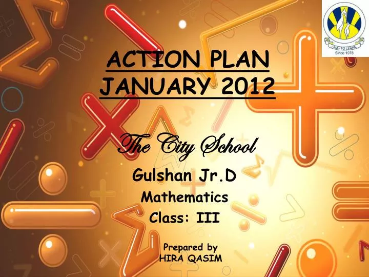 PPT - ACTION PLAN JANUARY 2012 PowerPoint Presentation, free download ...