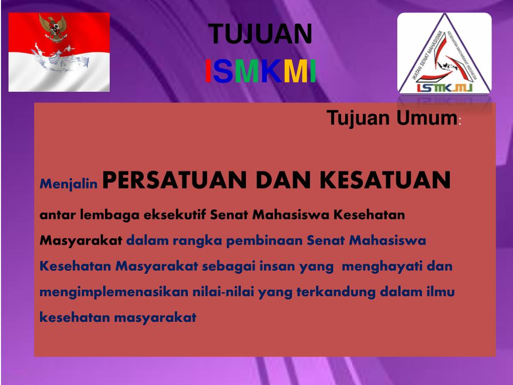 PPT - IKATAN SENAT MAHASISWA KESEHATAN MASYARAKAT INDONESIA PowerPoint ...