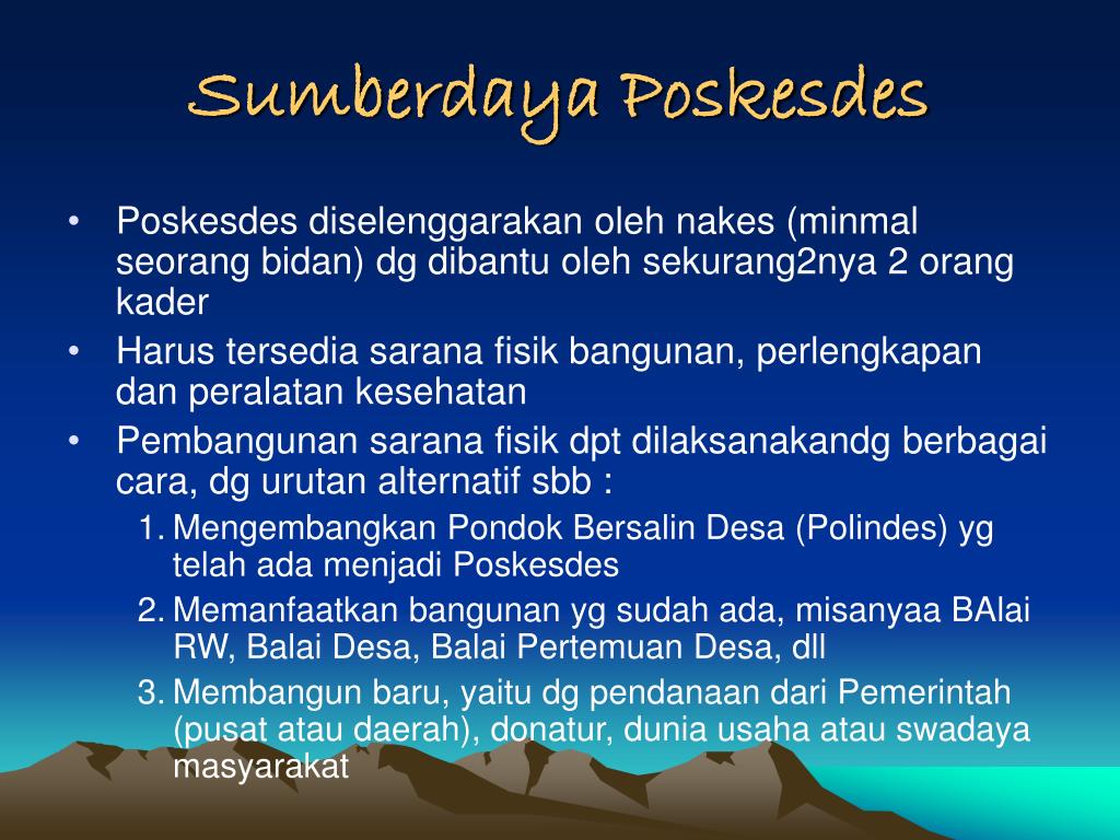 PPT - KEBIJAKAN DEPKES DALAM PENGEMBANGAN DESA SIAGA Pusdiknakes ...