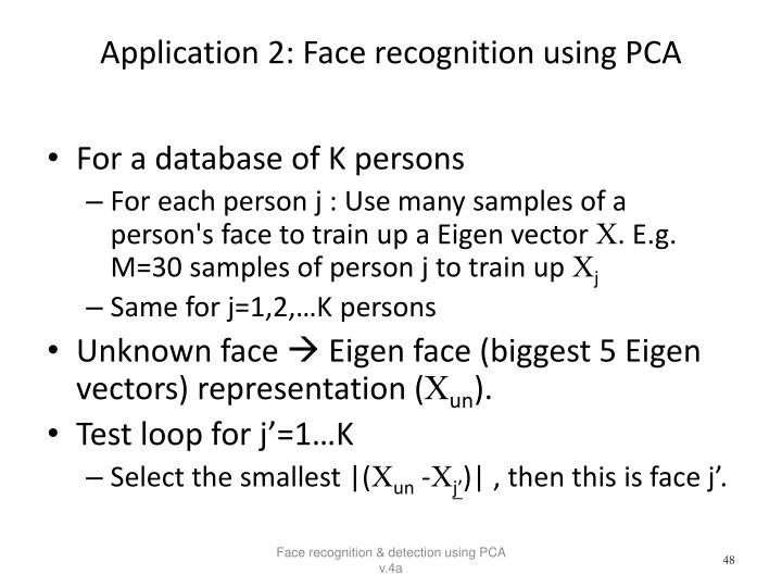 PPT - Face recognition and detection using Principal Component Analysis ...