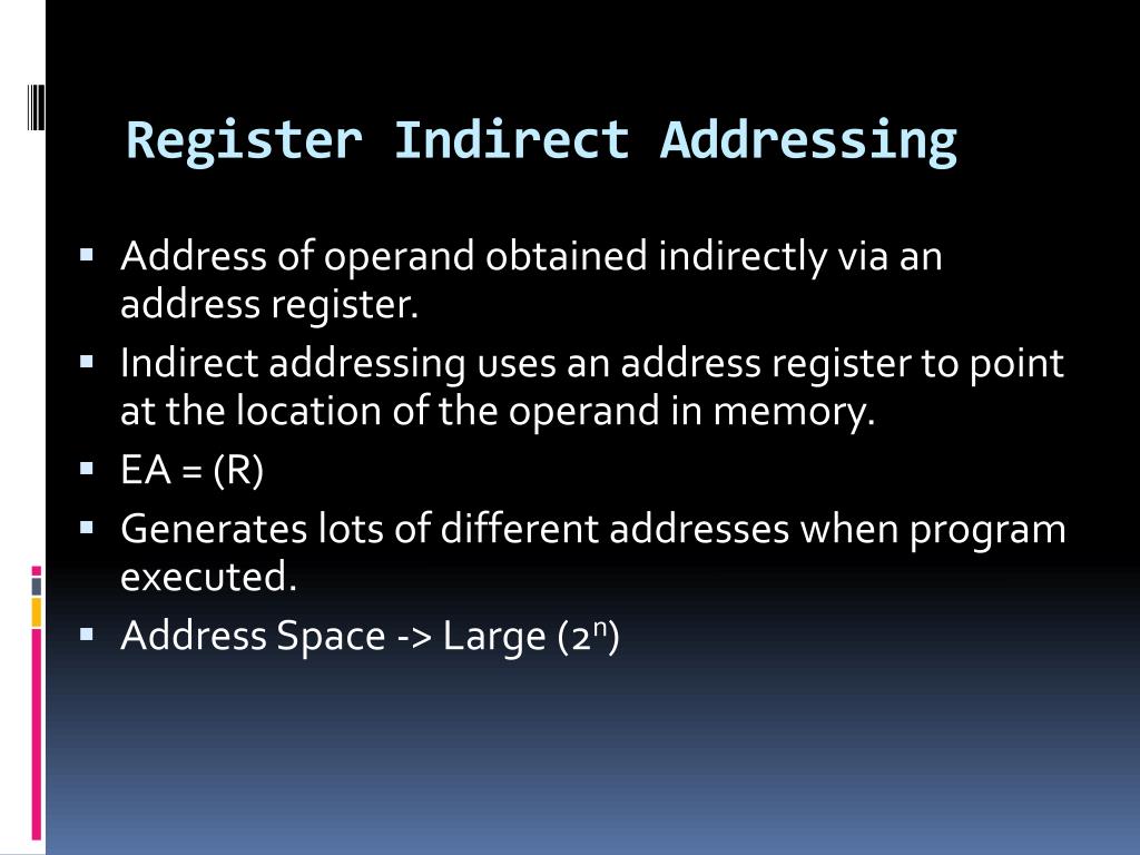 PPT - Instruction Sets: Addressing modes and Formats PowerPoint ...