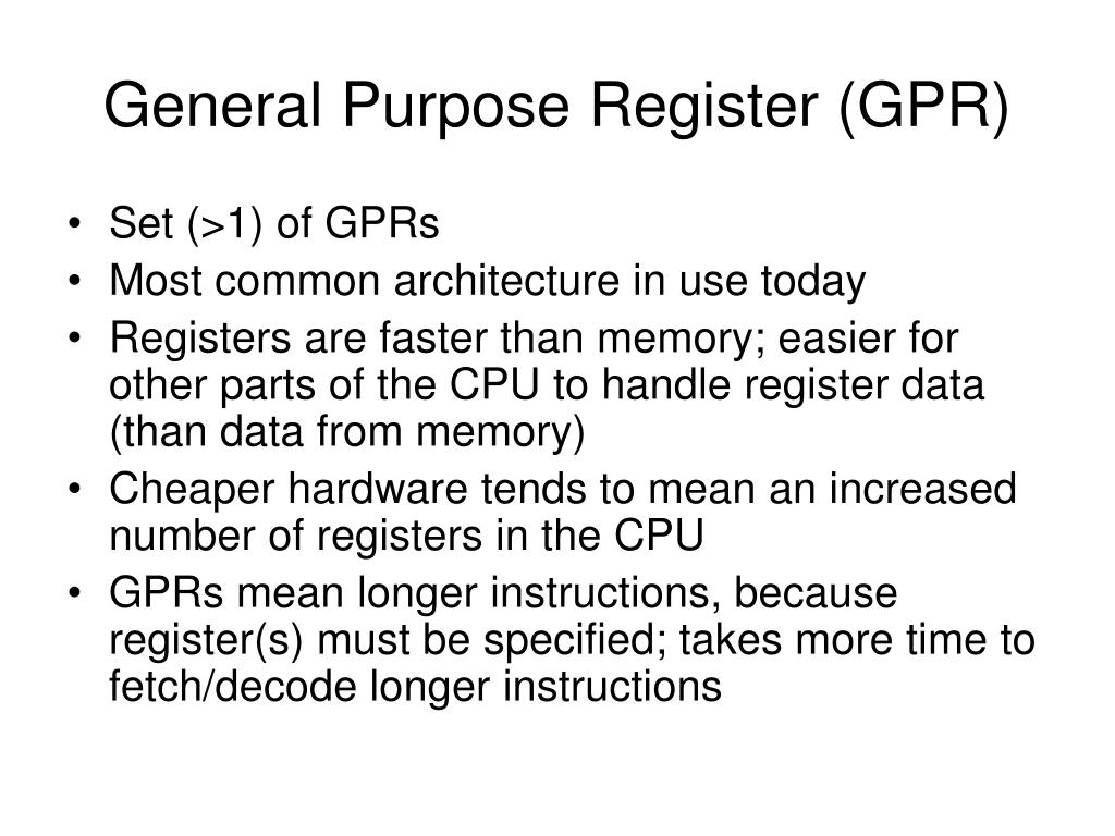 PPT - Real instruction set architectures PowerPoint Presentation, free ...