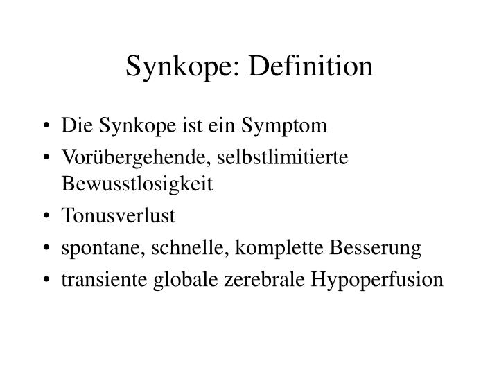 PPT - Synkopenabklärung Bedeutung von Schellong- und TILT-Test ...