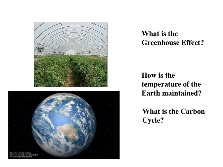 PPT - What is the Greenhouse Effect? PowerPoint Presentation, free ...