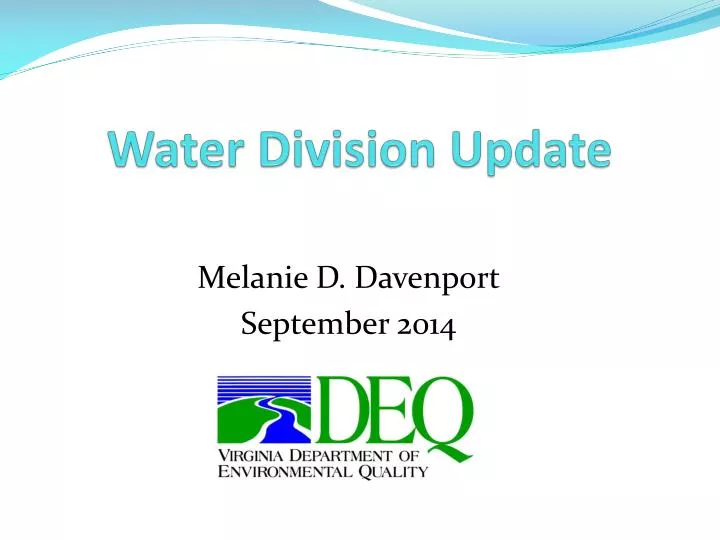 PPT - Water Division Update PowerPoint Presentation, free download - ID ...