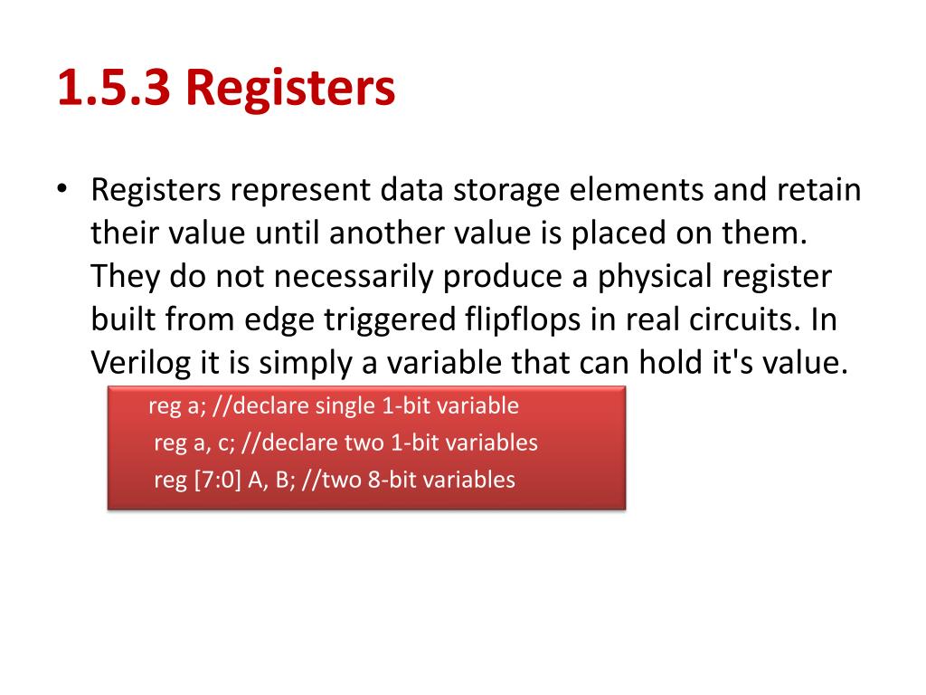 PPT - Introduction to Verilog PowerPoint Presentation, free download ...