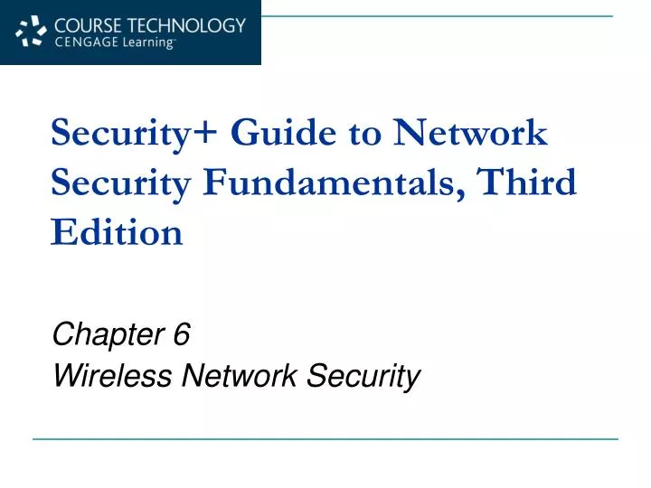 Ppt Security Guide To Network Security Fundamentals Third Edition