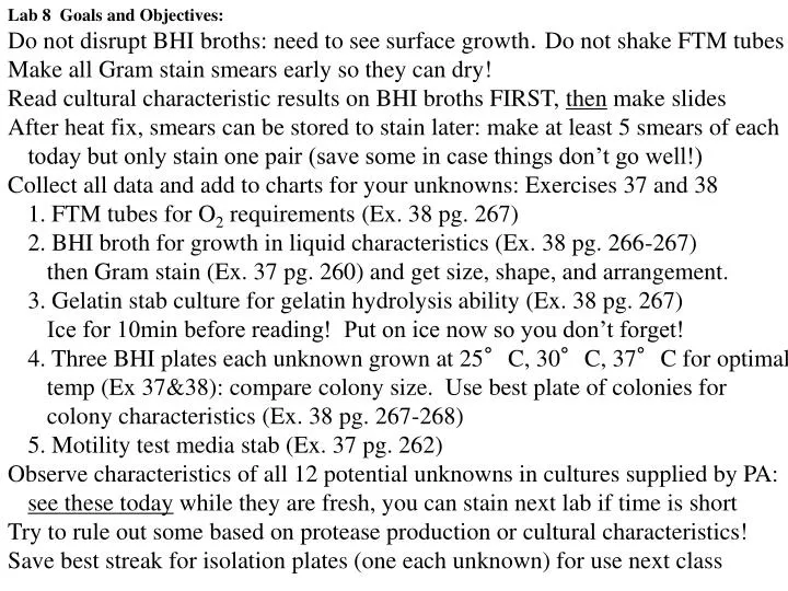PPT - Lab 8 Goals and Objectives: PowerPoint Presentation, free ...