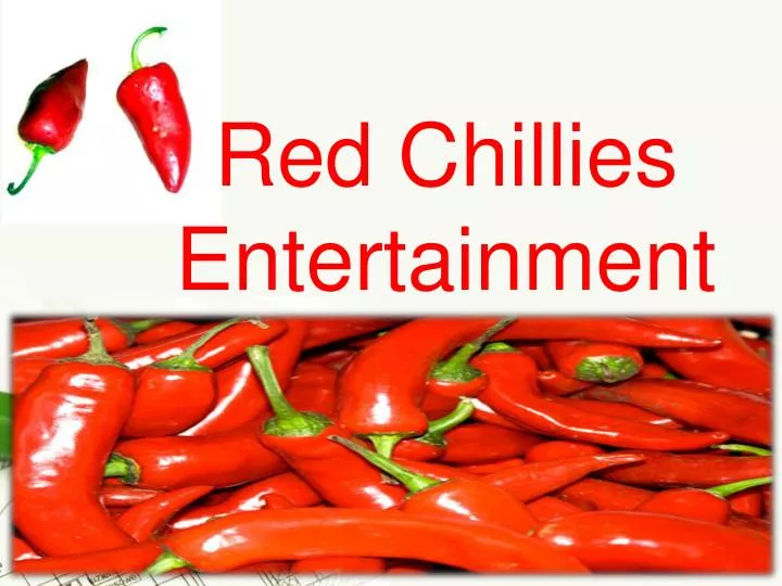 PPT - Red Chillies Entertainment PowerPoint Presentation, free download ...