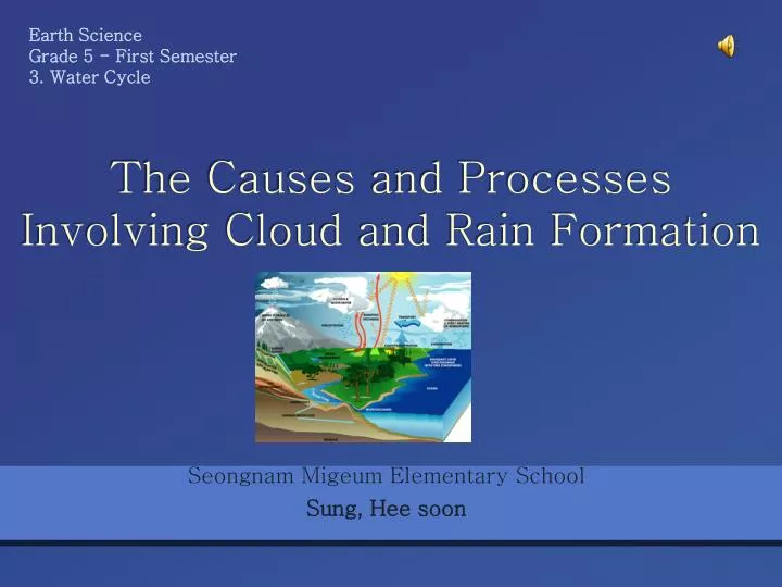 PPT - Earth Science Grade 5 - First Semester 3. Water Cycle PowerPoint ...