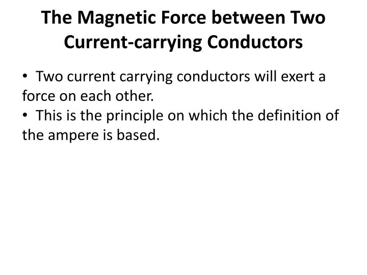 PPT - Current in a Magnetic Field PowerPoint Presentation - ID:5727615