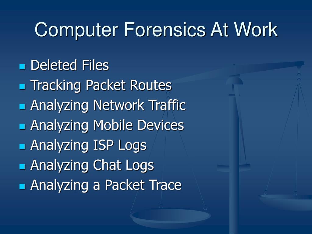 PPT - An Introduction to Computer Forensics PowerPoint Presentation ... PPT - An Introduction to Computer Forensics PowerPoint Presentation ...