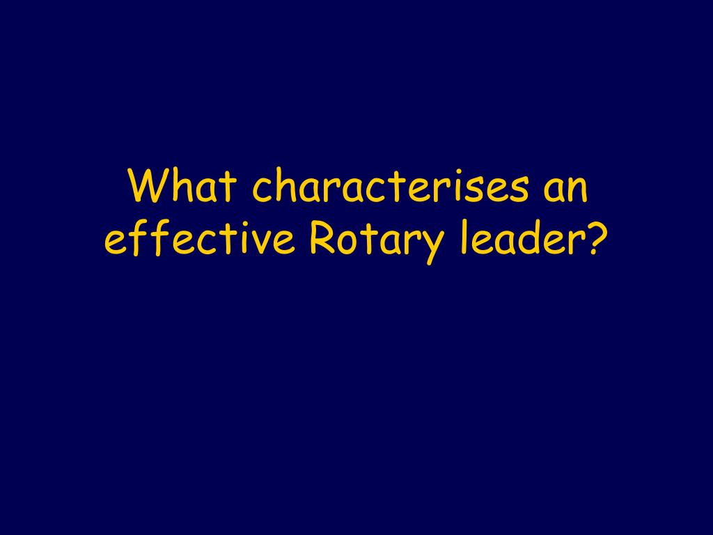 PPT - Welcome to the Club Leadership Plan Workshop PowerPoint ...