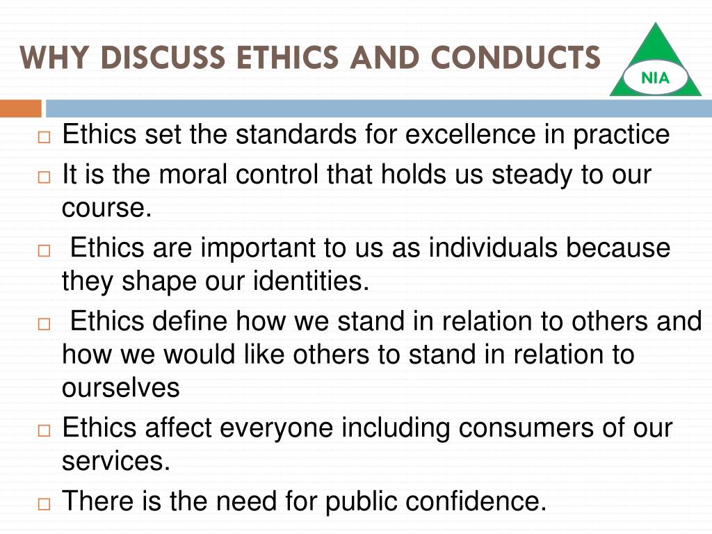 PPT - ETHICS AND CODE OF CONDUCT: THE NIGERIAN INSURANCE INDUSTRY ...
