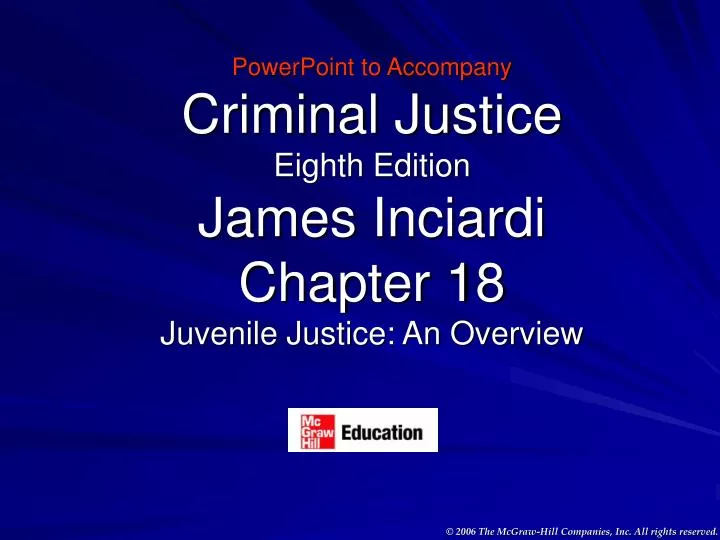 PPT - Differences in Adult and Juvenile Justice in America PowerPoint ...
