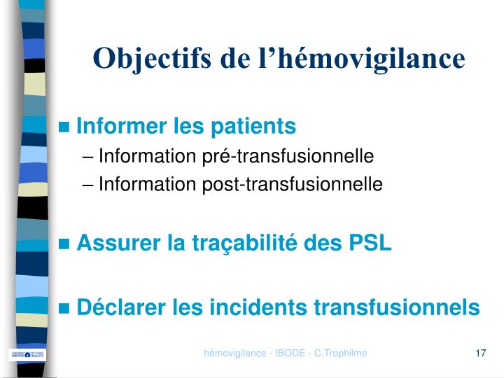 PPT - HEMOVIGILANCE PowerPoint Presentation - ID:5730015