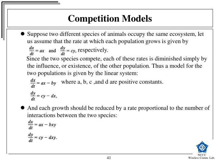 PPT - Chapter 3 Modeling With First-Order Differential Equations ...