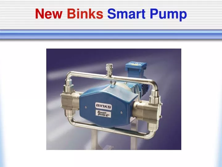 PPT - New Binks Smart Pump PowerPoint Presentation, free download - ID ...