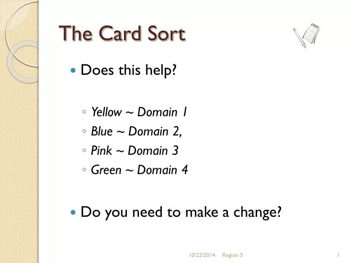 PPT - The Card Sort PowerPoint Presentation, free download - ID:5731389