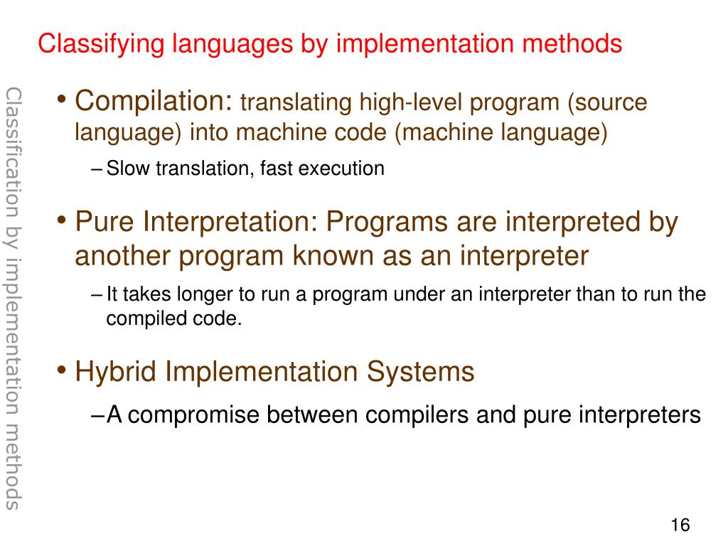PPT - 03-60-440: Principles of Programming Languages Classification of ... PPT - 03-60-440: Principles of Programming Languages Classification of ...