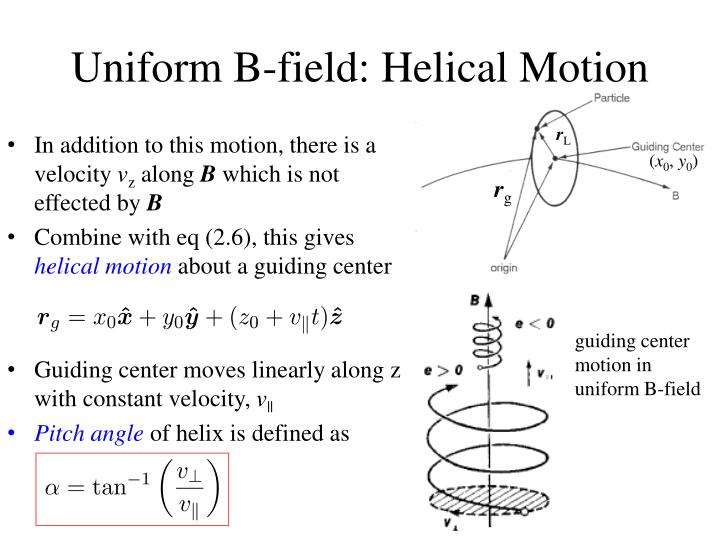 PPT - Plasma Astrophysics Chapter 2: Single P article Motion PowerPoint ...