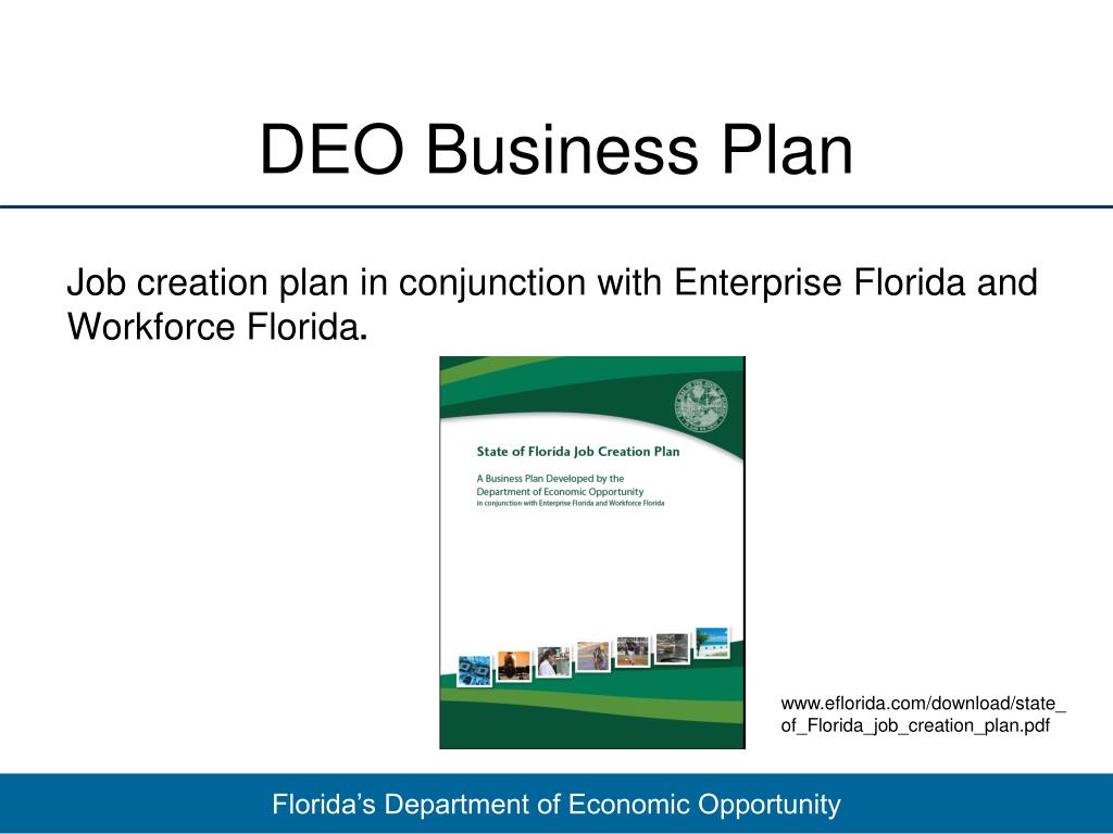 PPT - Department of Economic Opportunity (DEO) PowerPoint Presentation ...