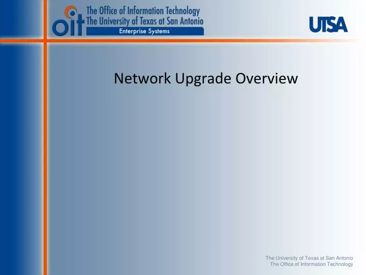 PPT - Network Upgrade Overview PowerPoint Presentation, free download ...