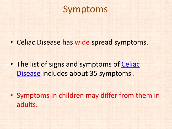 PPT - Celiac Disease PowerPoint Presentation - ID:5738917