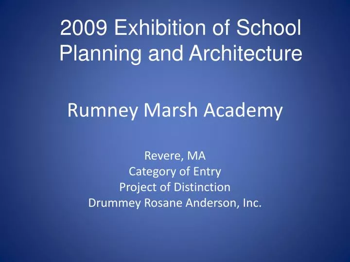 PPT - Rumney Marsh Academy PowerPoint Presentation, free download - ID ...