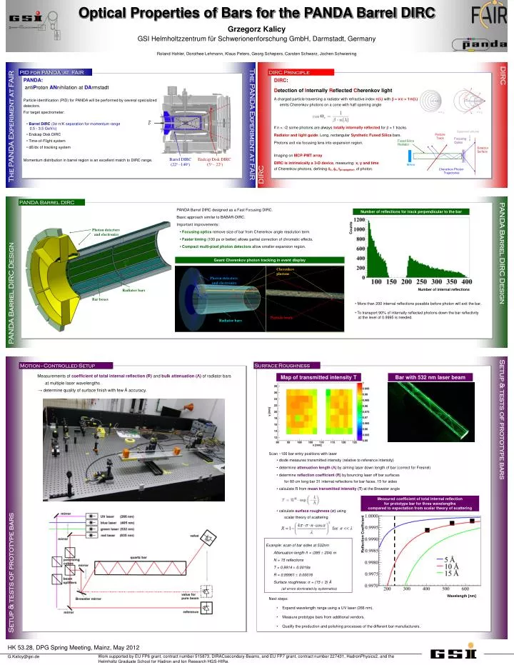 PPT - Setup & tests of prototype bars PowerPoint Presentation, free ...
