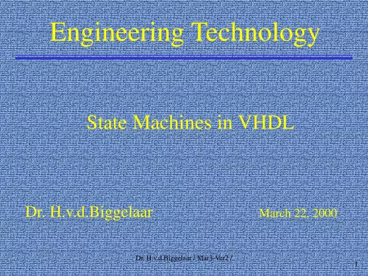 PPT - Engineering Technology PowerPoint Presentation, free download ...