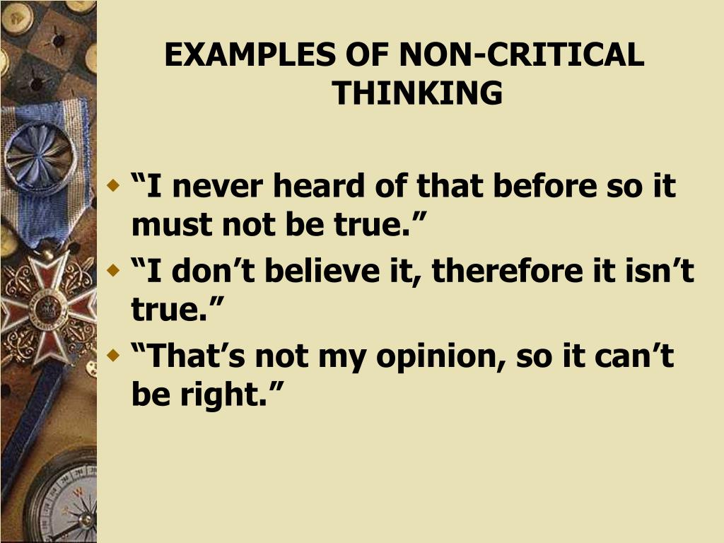PPT Critical Thinking Essentials PowerPoint Presentation Free PPT Critical Thinking Essentials PowerPoint Presentation Free