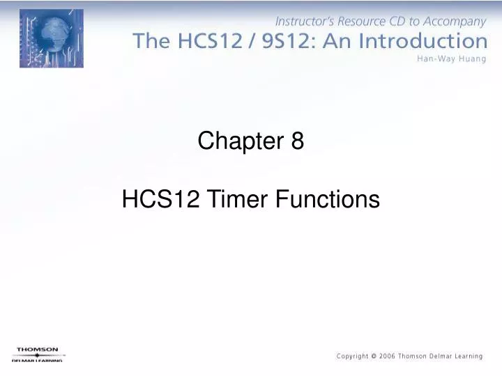 PPT - Chapter 8 HCS12 Timer Functions PowerPoint Presentation, free ...