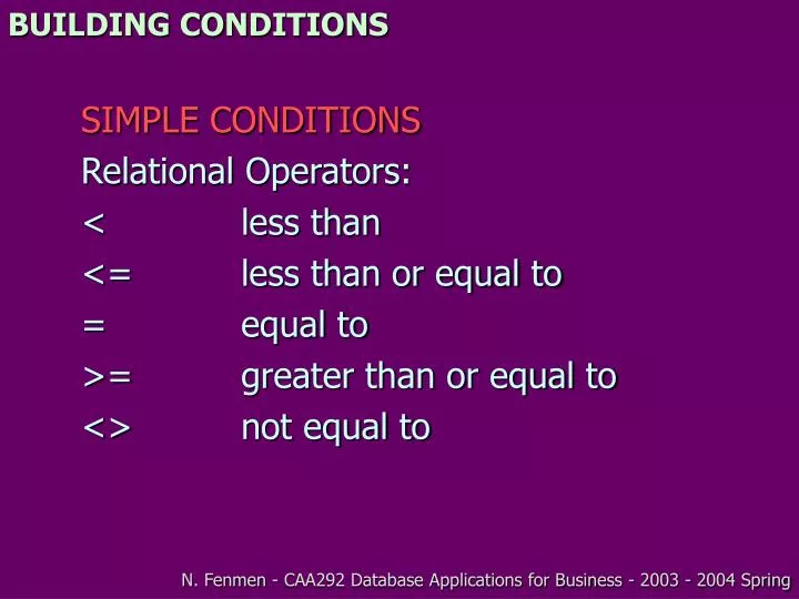 PPT - BUILDING CONDITIONS PowerPoint Presentation, free download - ID ...