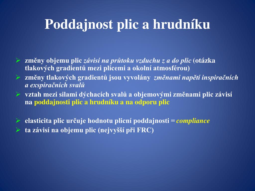 PPT - Fyziologie dýchacího systému PowerPoint Presentation, free ...
