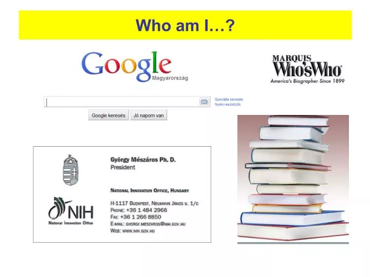 PPT - Who am I…? PowerPoint Presentation, free download - ID:5746387