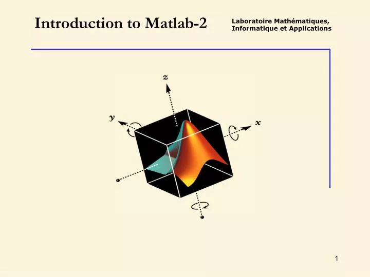 PPT - Introduction to Matlab-2 PowerPoint Presentation, free download ...