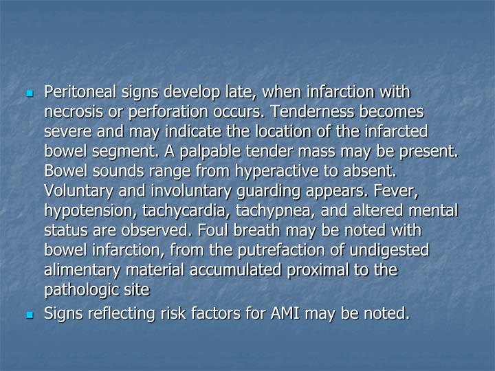 PPT - Acute Mesenteric Ischemia and Infarction PowerPoint Presentation ...