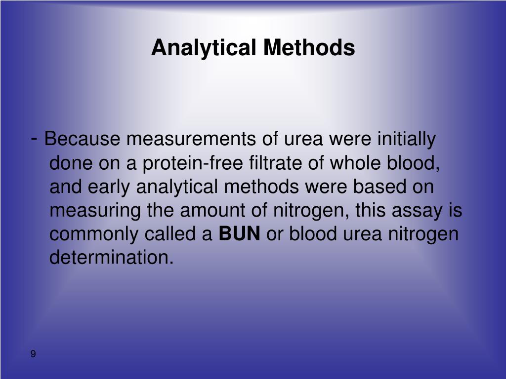 PPT - CLINICAL CHEMISTRY (MLT 301) NONPROTEIN NITROGEN (NPN) LECTURE ...